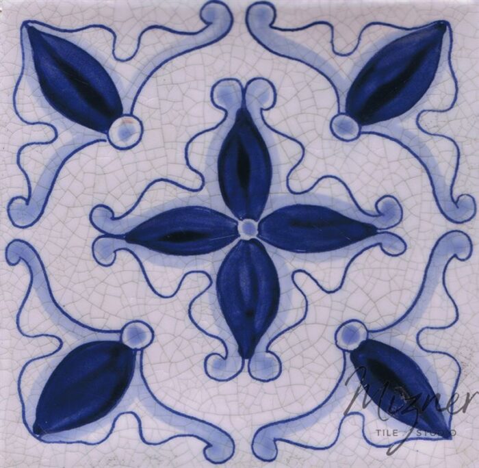 HP-565 | Hand Painted Tile - Mizner Tile Studio